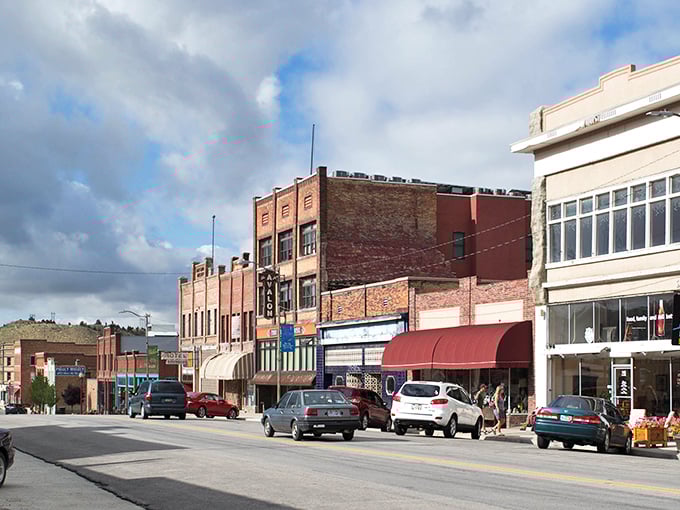 Main Street Helper looks like it was plucked straight from a Hollywood backlot, its charming facade evoking the feeling of simpler times.