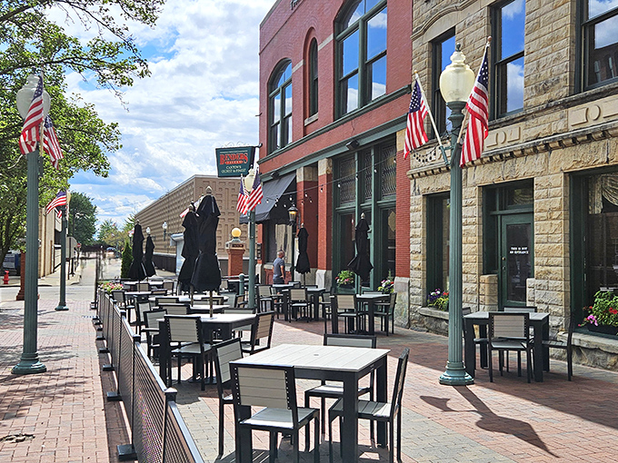 Bender's Tavern stands proudly in downtown Canton, its brick fa&ccedil;ade and outdoor seating area inviting you to step back in time for an extraordinary meal.