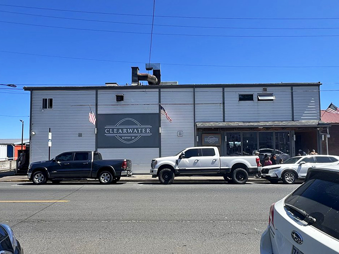 Gray-shingled coastal charm meets serious culinary ambition in this unassuming Newport waterfront gem.