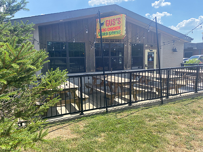 The unassuming wooden exterior of Gus's in Maplewood might not scream "culinary destination," but that's part of its charm. The best treasures are rarely advertised.