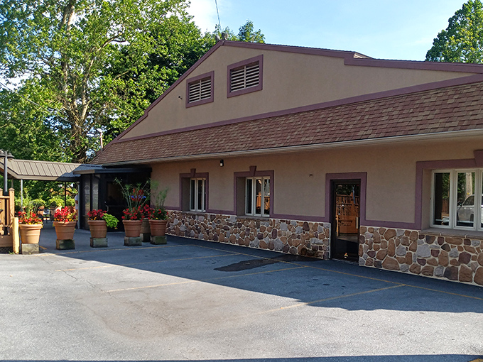 The unassuming exterior of Stoney Creek Inn proves once again that the best culinary treasures often hide in plain sight.