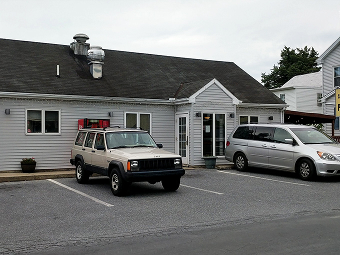 The unassuming exterior of Slice of Italy hides culinary treasures within&mdash;proof that in Pennsylvania, pizza paradise often comes in modest packages.