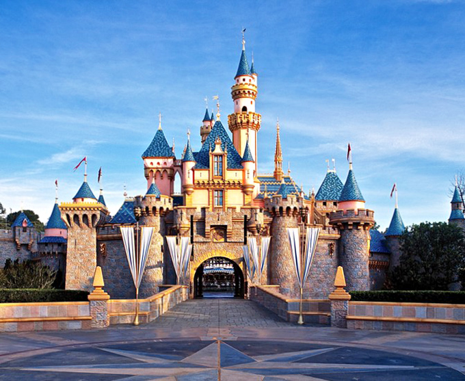 The castle's iconic silhouette at golden hour creates that magical moment when reality and fantasy blur into pure wonder.