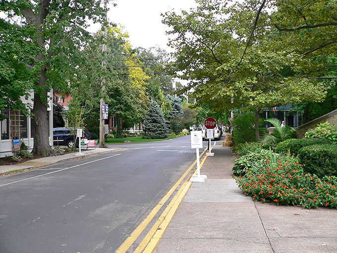 Tree-lined streets and colorful gardens welcome you to Lakeside, where time slows down and the charm dial gets cranked to eleven.