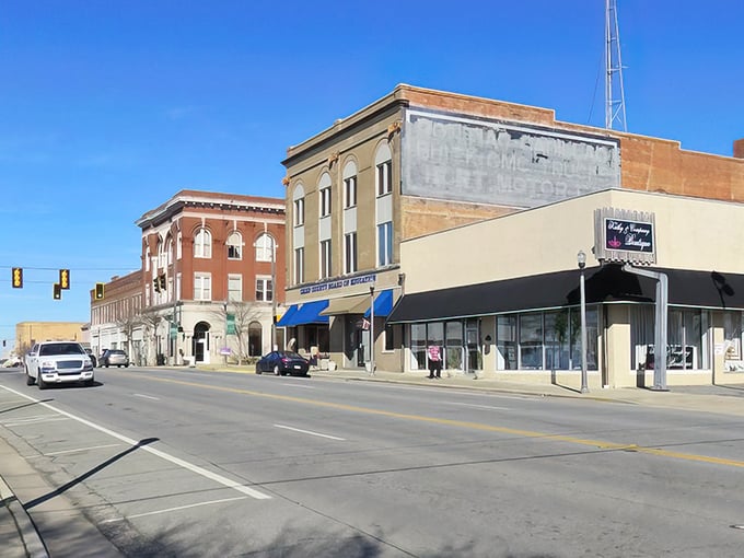 Downtown Cordele stands like a time capsule with its historic brick buildings, where modern life moves at a refreshingly unhurried southern pace.