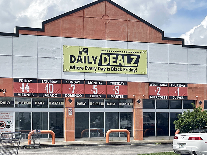 That cheerful yellow banner isn't lying &ndash; walking through these doors really does feel like holiday shopping minus the stress.