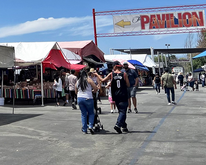 Rows upon rows of vendor stalls stretch to the horizon, a retail galaxy where treasure hunters can spend hours discovering forgotten gems and unexpected bargains.