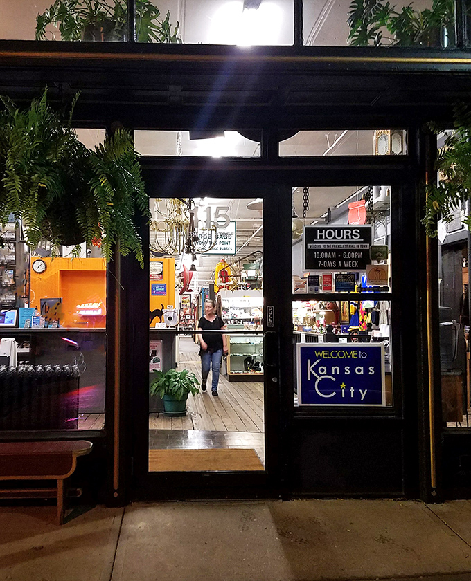 Step through these doors and leave the present behind. The hanging plants and wooden floors create an inviting atmosphere where time seems wonderfully suspended.