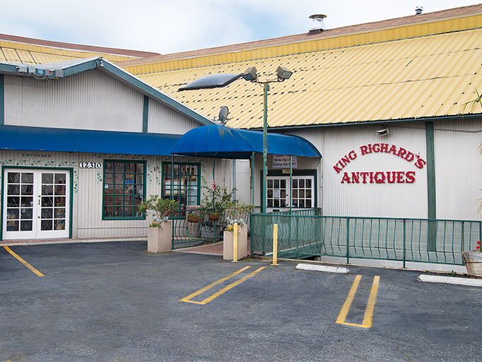 The unassuming exterior of King Richard's belies the treasure trove within&mdash;like finding the entrance to Narnia behind a hardware store.