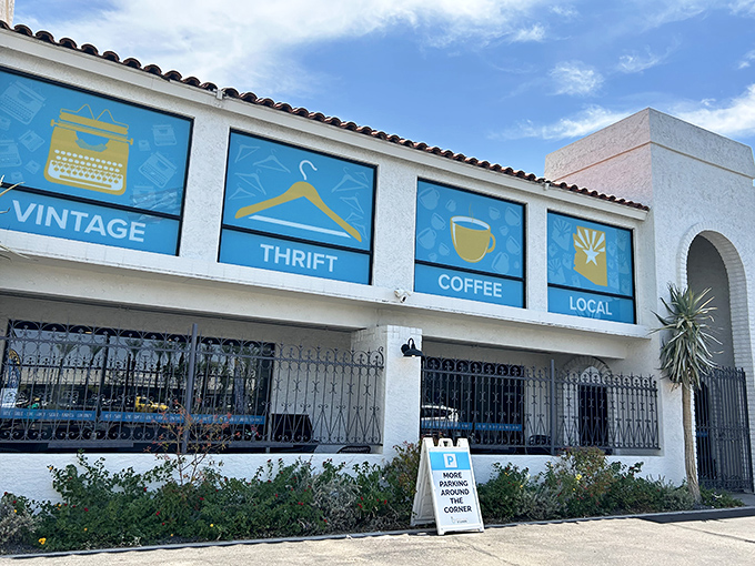 This isn't your average strip mall situation &ndash; it's treasure hunting headquarters disguised as respectable retail.