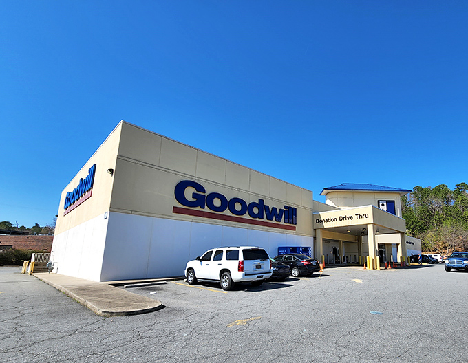 That donation drive-thru isn't just convenient&mdash;it's basically the fast-food version of doing good deeds without pants.