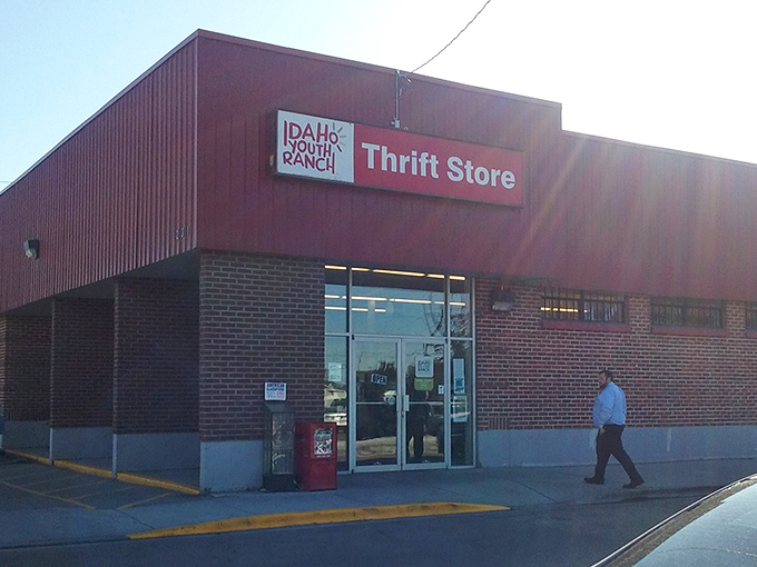 The unassuming red brick exterior of Idaho Youth Ranch Thrift Store in Meridian hides a treasure trove of secondhand wonders waiting to be discovered.