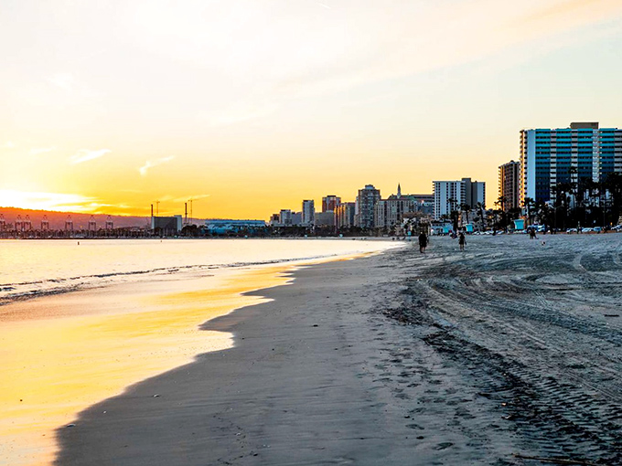 Golden hour hits different when you're standing on sand that's actually accessible without a mortgage payment.