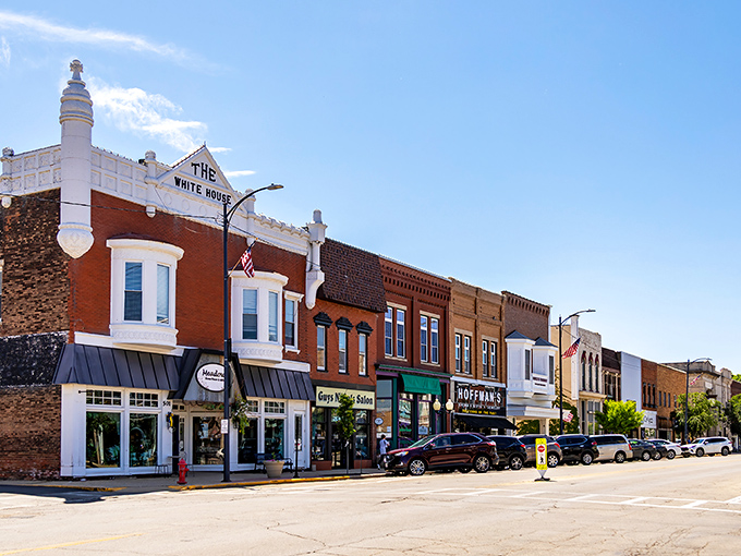 Princeton's Main Street looks like it was plucked straight from a Hallmark movie set &ndash; complete with that iconic "White House" building that's definitely not in Washington.