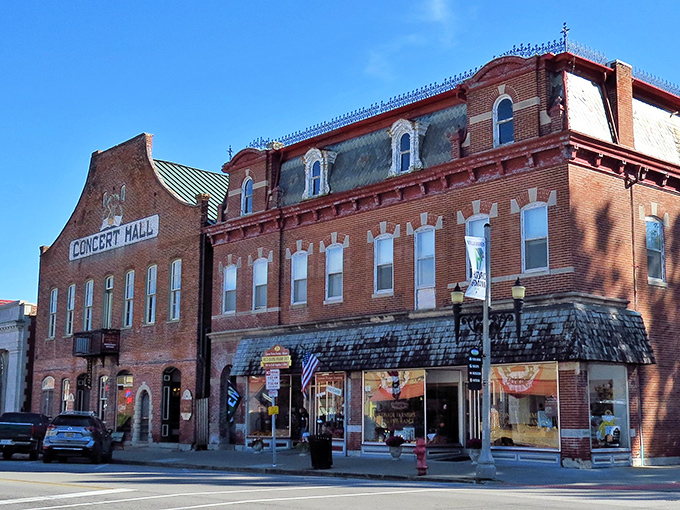 Concert Hall stands as a testament to Hermann's cultural richness &ndash; where 19th-century architecture meets 21st-century entertainment without losing an ounce of charm.
