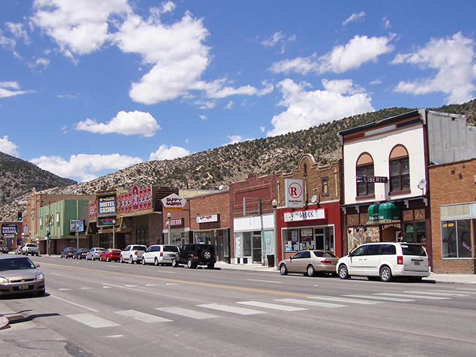 Downtown Ely at golden hour proves small-town Nevada knows how to paint a sky worth stopping for.