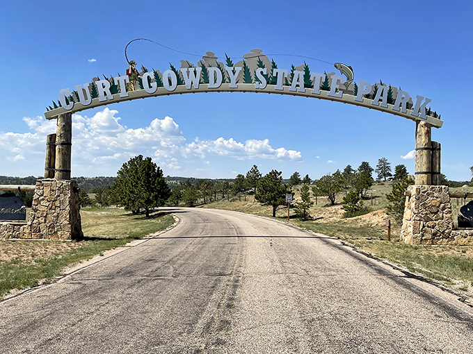 That entrance arch isn't just a gateway &ndash; it's nature's way of saying "prepare to have your mind blown."