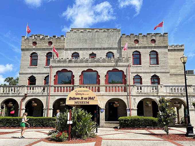 Castle or carnival funhouse? The historic Spanish Renaissance exterior of Ripley's Believe It or Not! in St. Augustine stands as a magnificent contradiction &ndash; stately architecture housing the delightfully bizarre.