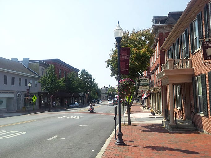 Waynesboro's Main Street feels like stepping into a Norman Rockwell painting, complete with brick sidewalks and charming storefronts that whisper stories of yesteryear.