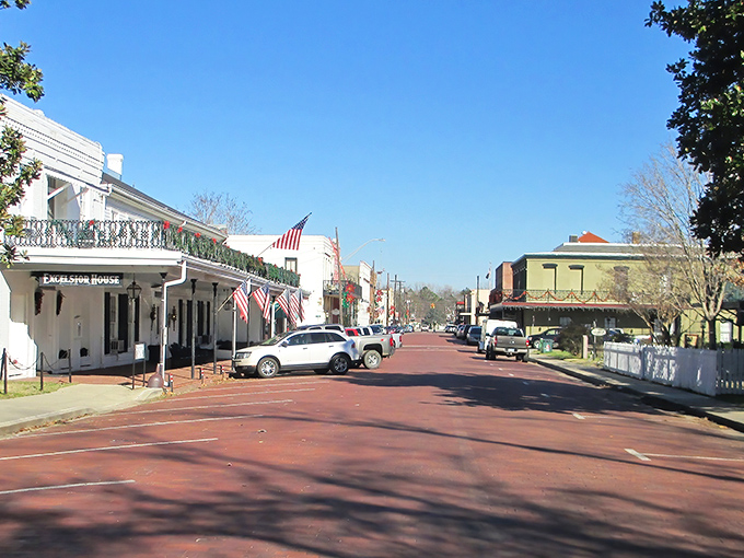 Jefferson's historic main street &ndash; where brick roads and vintage architecture tell you modern life can wait while you soak in some 19th-century charm.