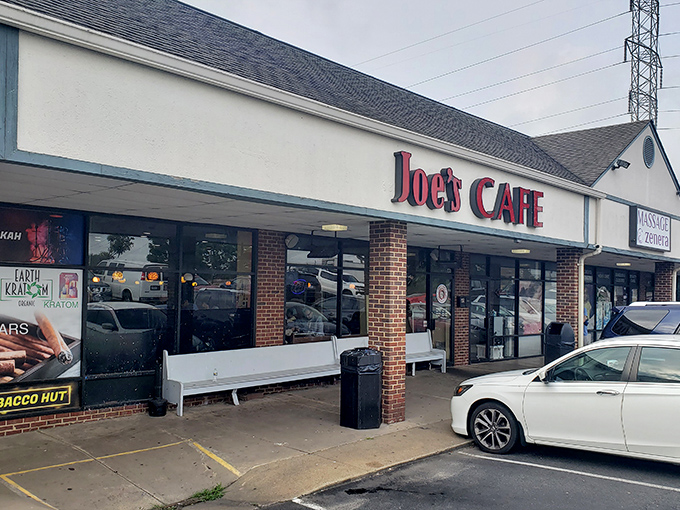 Strip mall on the outside, comfort food paradise on the inside. Joe's Cafe proves you should never judge a restaurant by its parking lot.