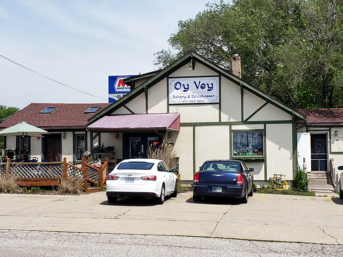 The unassuming exterior of Oy Vey Bakery & Delicatessen belies the culinary treasures waiting inside this beloved Terre Haute institution.
