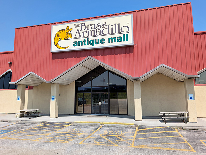 Standing tall against the Nebraska sky, this red building houses more memories than your grandmother's attic and twice the stories.