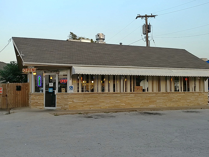 The unassuming exterior of Leon's Smoke Shack BBQ stands as a beacon to barbecue pilgrims. In Oklahoma, the best smoke signals don't come from mountains&mdash;they come from here.