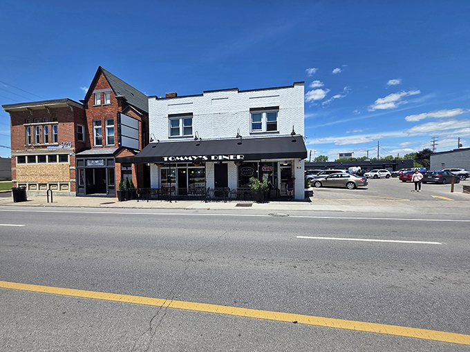 The classic white brick exterior houses more comfort and nostalgia than your grandmother's photo albums.