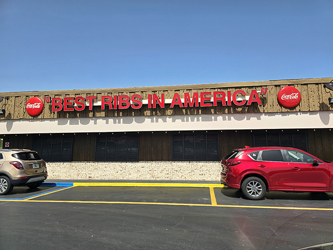 When a restaurant proudly declares its dominance in red neon, you either get brilliance or bluster. Spoiler alert: Michelbob's delivers on its promise.