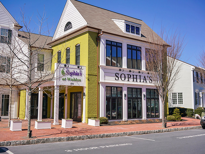 Like a cheerful yellow beacon in Mechanicsburg, Sophia's at Walden's distinctive exterior promises brunch adventures worth traveling for.