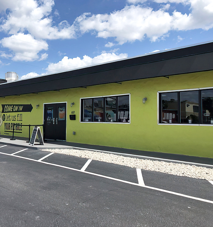 "Let us fill your pie hole" isn't just clever signage&mdash;it's the most sincere promise you'll receive all day in the Sunshine State.