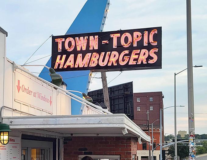 That neon sign isn't just advertising&mdash;it's a beacon of hope for the hungry, a Kansas City landmark that's been guiding burger pilgrims for generations.