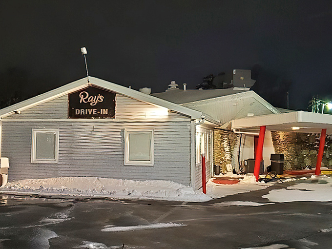 Ray's Drive-In's unassuming exterior hides Kokomo's culinary treasure &ndash; where legendary comfort food await inside this humble roadside haven.