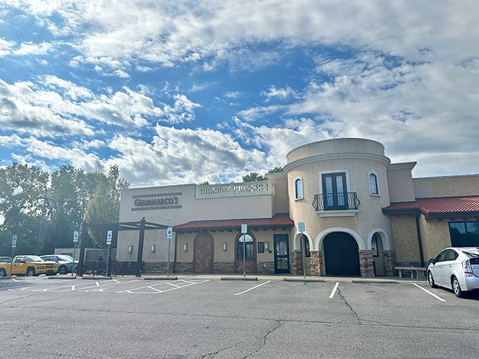 The Mediterranean dream isn't in Tuscany&mdash;it's in Westerville, Ohio. Giammarco's stucco exterior and terracotta roof transport you before the first bite.