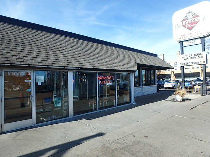 The unassuming exterior of Uptown Diner proves once again that breakfast brilliance often hides behind modest facades. Minnesota's culinary Clark Kent awaits inside.