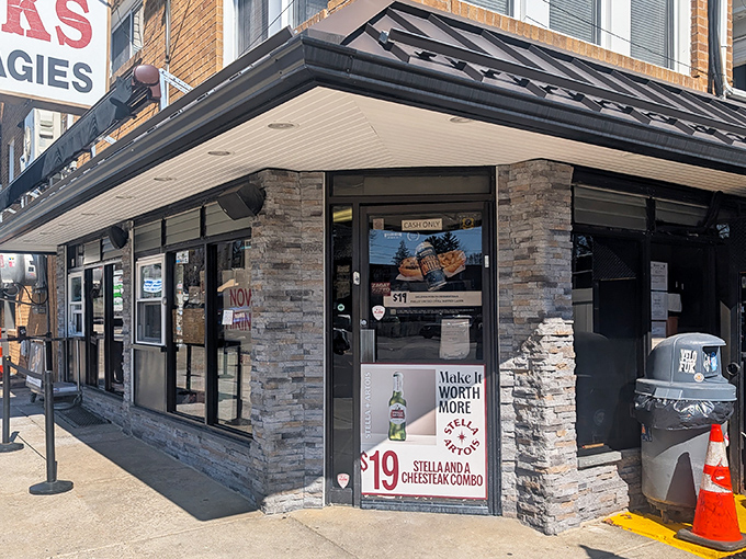 The unassuming stone facade of Dalessandro's hides a temple of sandwich perfection. Philadelphia's best-kept open secret stands ready to welcome hungry pilgrims.