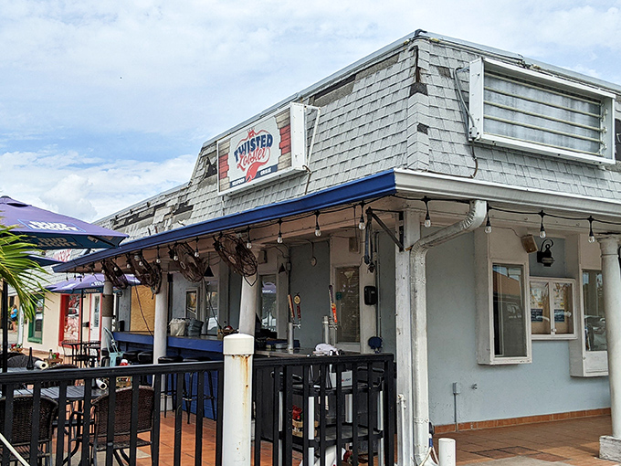 The unassuming exterior of Twisted Lobster proves once again that in Florida, the most magical seafood often hides in the most modest packages.
