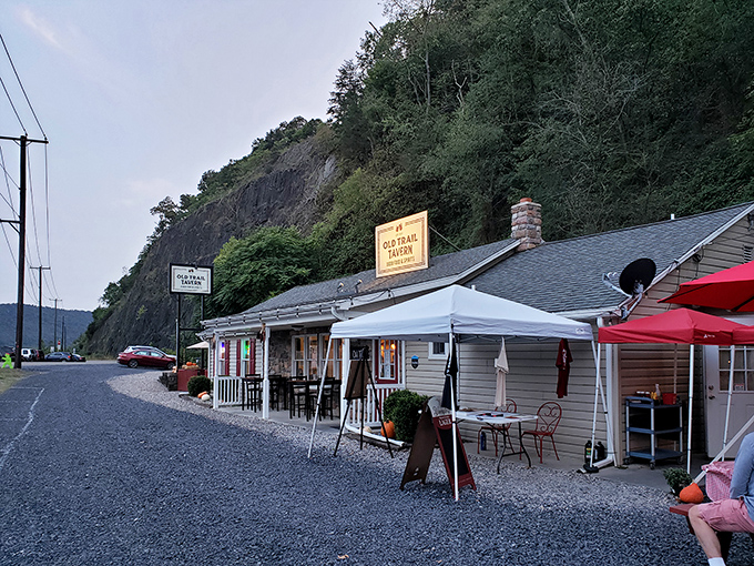 Nestled against dramatic Pennsylvania hillsides, this roadside gem proves great steakhouses don't need downtown addresses or valet parking.