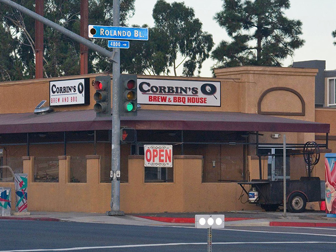 The unassuming exterior hides some of the best barbecue in San Diego &ndash; your new favorite secret spot.