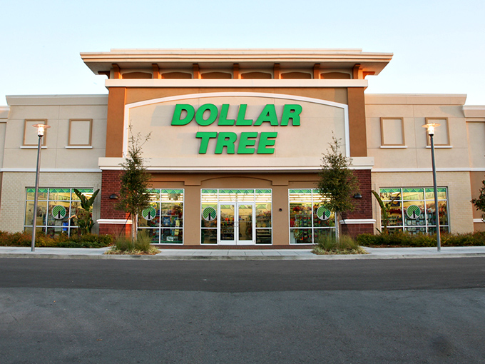 The iconic green signage of Dollar Tree beckons bargain hunters like a retail oasis in Jackson, promising treasures that won't break the bank.