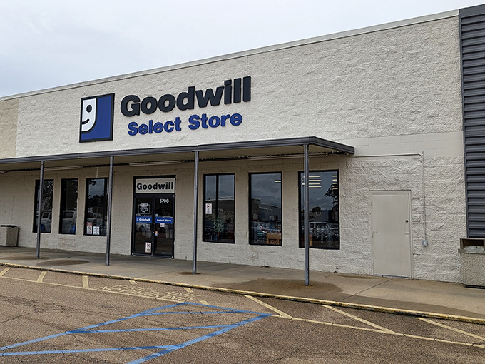 The unassuming exterior of Goodwill Select Store in Pearl hides a treasure trove within. Bargain hunters, your mothership has landed!