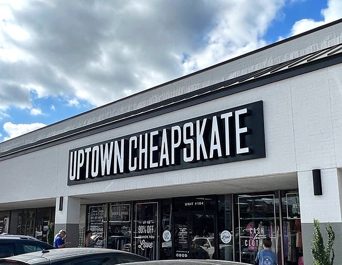 Under clear Texas skies, this unassuming storefront houses fashion treasures that would make even the most dedicated bargain hunters swoon.