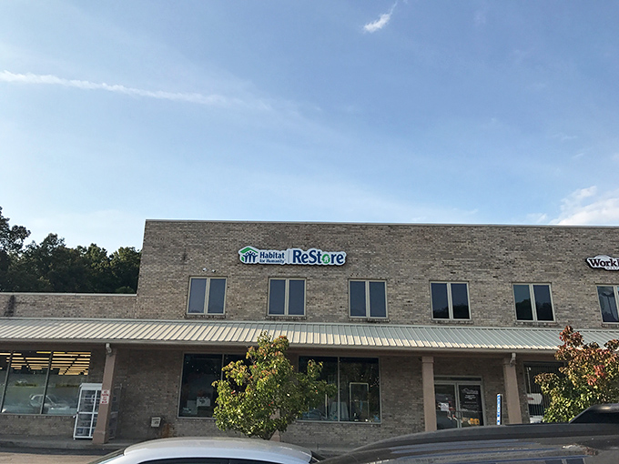 The unassuming brick exterior of Habitat ReStore hides a treasure trove within &ndash; like finding a secret passage to bargain paradise.