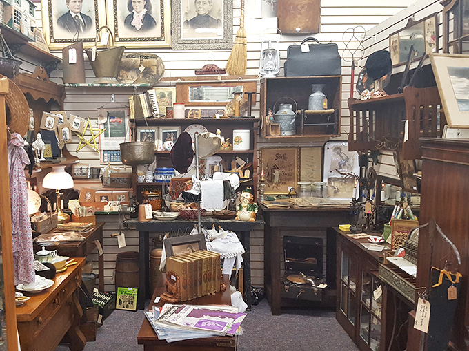 The Antique Parlour stands ready to transport you back in time, no DeLorean required.