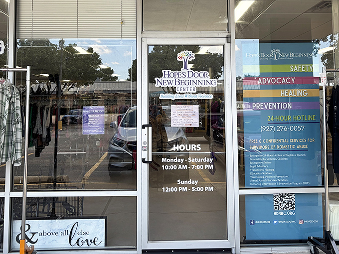 The unassuming storefront hides a treasure trove within. Like finding a secret speakeasy, but instead of cocktails, you'll discover vintage gems.