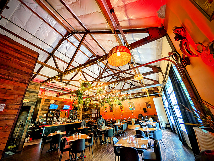 AKADI's unassuming exterior hides a world of West African culinary treasures, like finding a secret portal to flavor paradise in Portland.