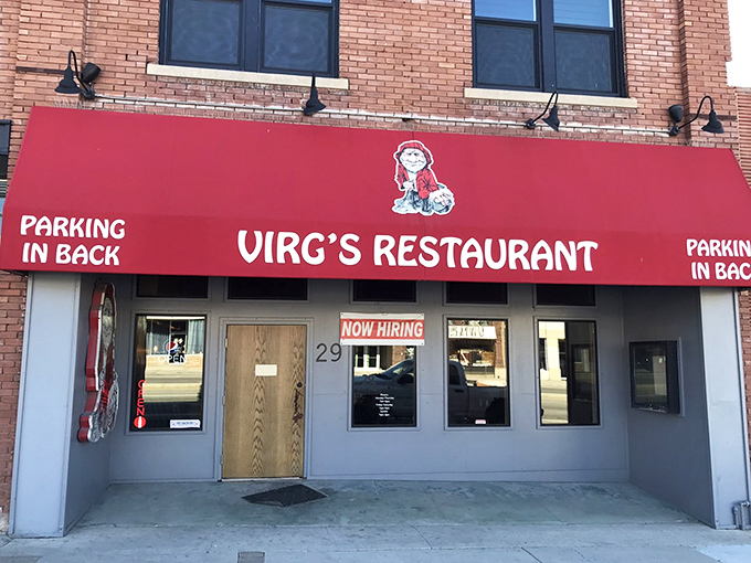 "Parking in Back" isn't just practical advice&mdash;it's your first clue that Virg's focuses on what matters: the food waiting inside those unassuming doors.