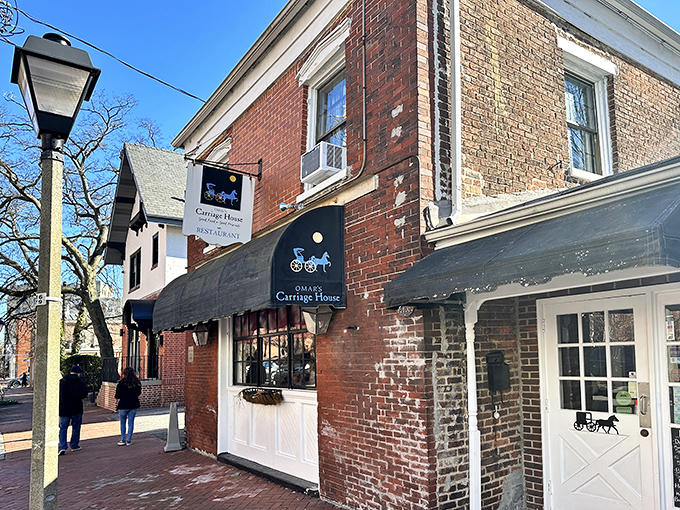 This charming brick corner spot in Ghent looks like where your favorite aunt would take you for Sunday brunch.