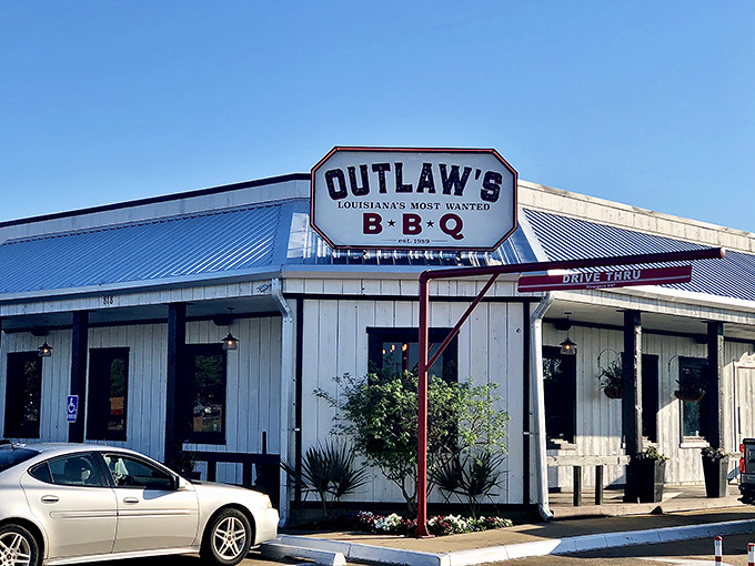 Louisiana's Most Wanted BBQ isn't just clever marketing—it's a promise that's kept with every plate that leaves the kitchen.